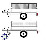 Anhänger Planenbügel / Spriegel